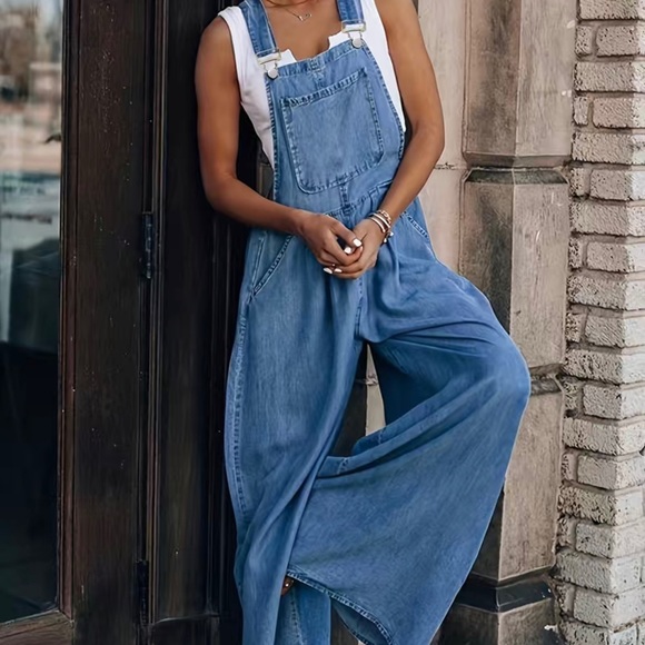 Pants & Jumpsuits | Denim Fancy Overalls Not Your Daddys Carhartts For ...
